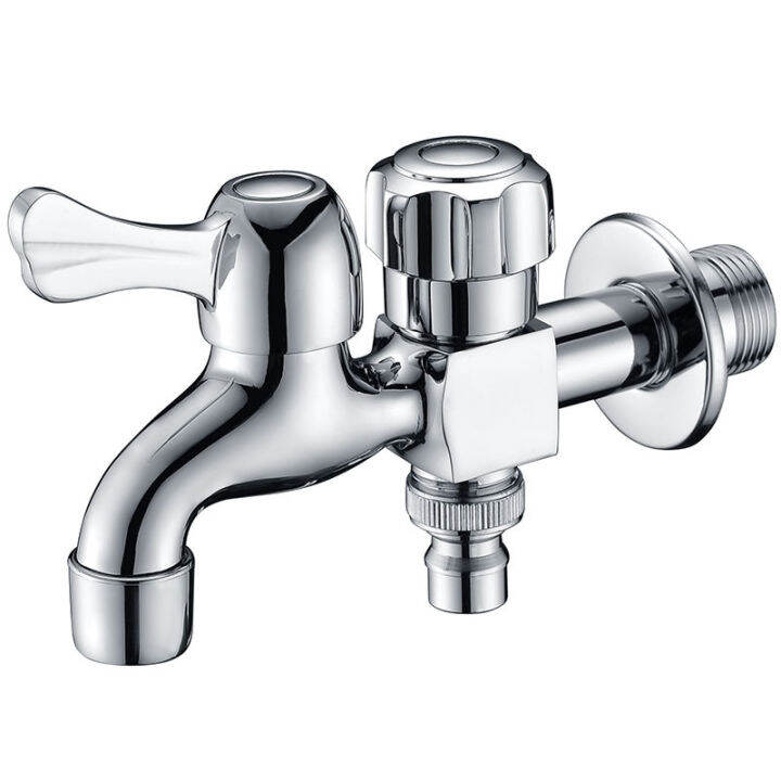 Two-way water outlet washing machine faucet is divided into two ...