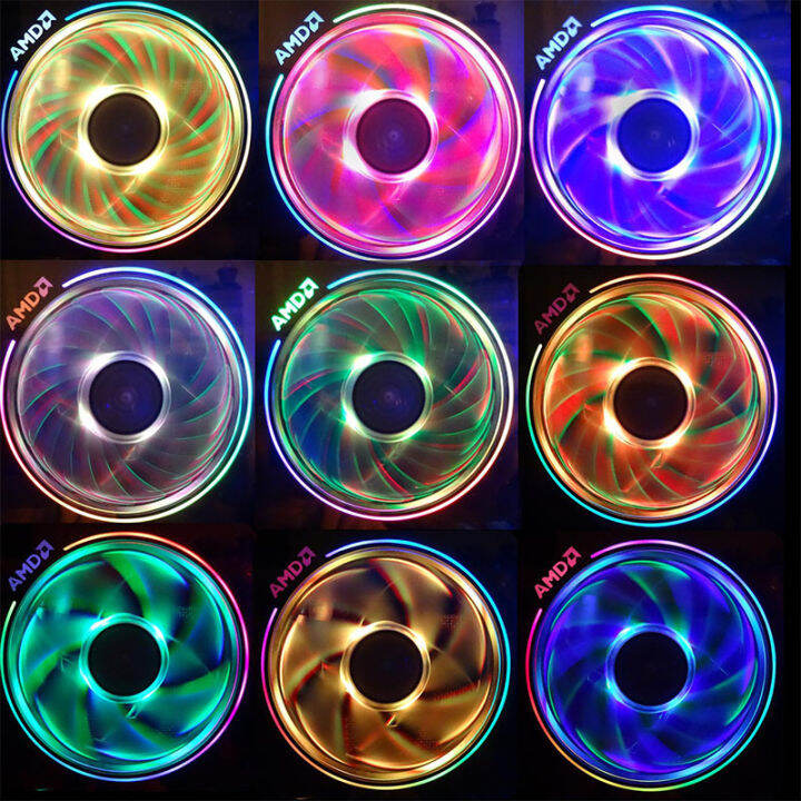 AMD Wraith Prism LED RGB Cooler Fan from Ryzen 7 2700X/3700X Processor ...