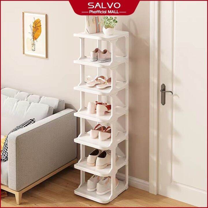 SALVO 9 Layer Shoe rack Stackable Shoes Organizer Storage Stand Space ...