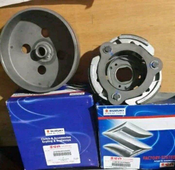 KAMPAS GANDA DAN MANGKOK GANDA SET SUZUKI SKYWAVE HAYATE ORIGINAL SUZUKI | Lazada Indonesia