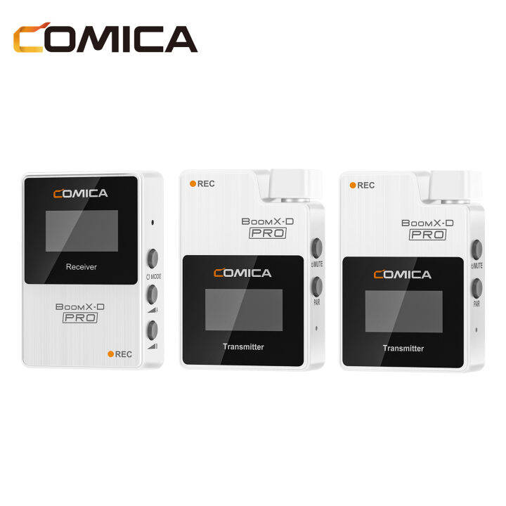COMICA BoomX-D PRO D2 One-Trigger-Two 2.4G Dual-Channel Wireless ...