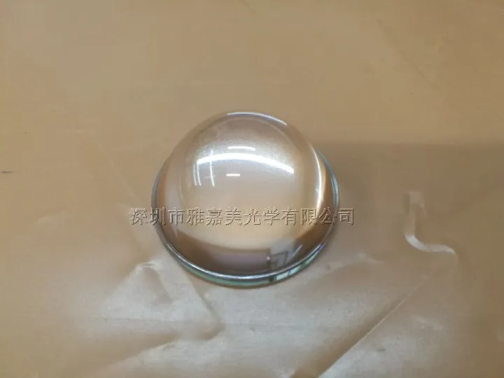 LED optical glass lens Diameter 38MM, Height 19.5MM and 10MM Plano ...