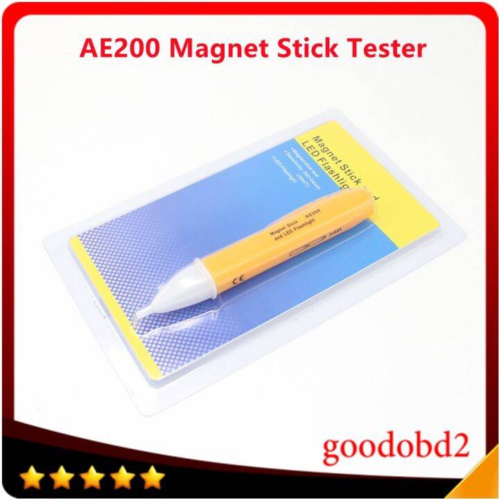 AE200 Auto Car Magnet Stick Tester Non-Contact LED FlashLight ...