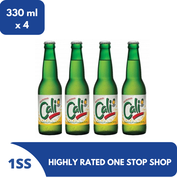 Cali Sparkling Pineapple Drink, 330ml set of 4 | Lazada PH