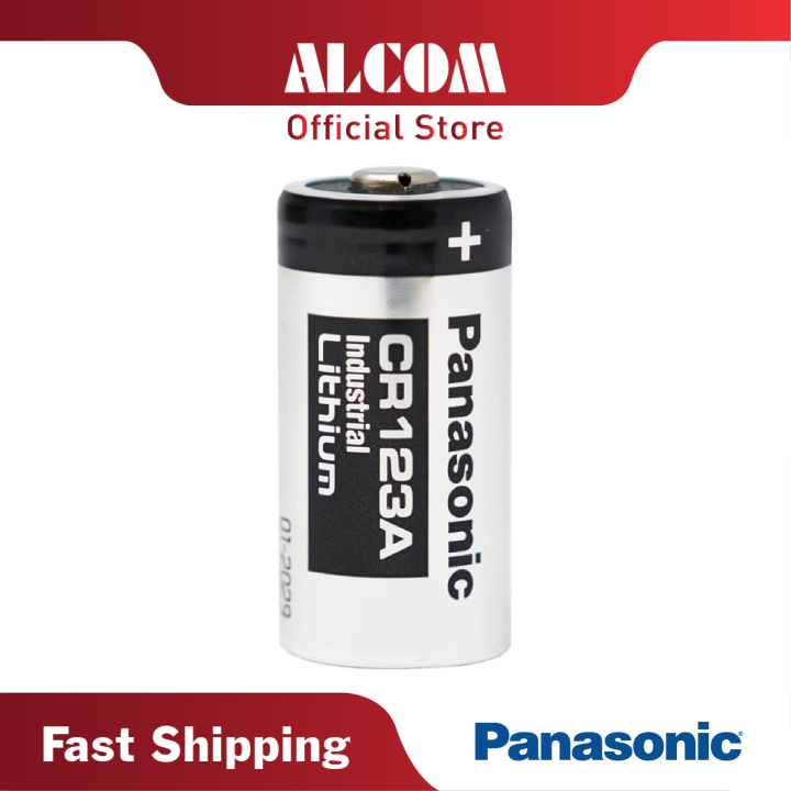 PANASONIC CR2 / CR123A Industrial Lithium Battery with 3V Voltage & 850mAh / 1550mAh for Camera ...
