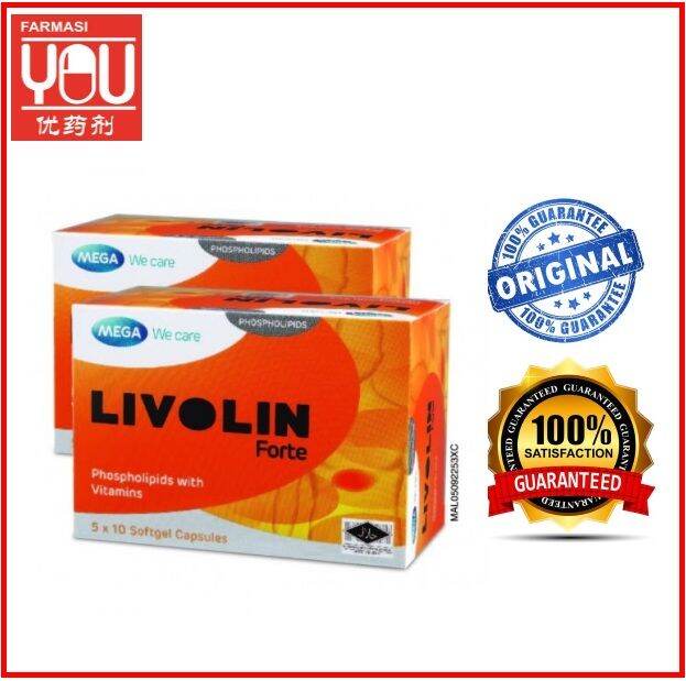 MEGA LIVOLIN FORTE 2X50'S | Lazada