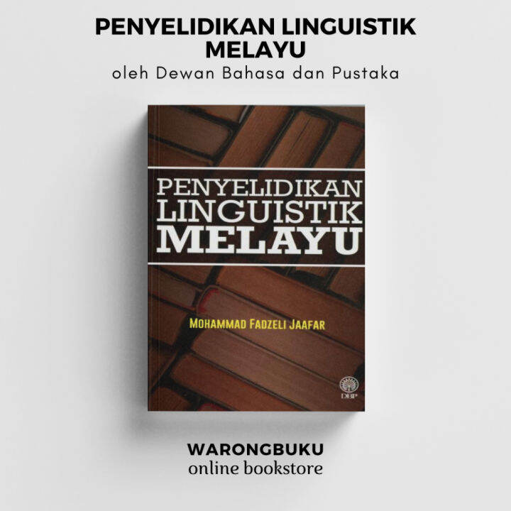 DBP - Penyelidikan Linguistik Melayu (2023) | buku linguistik | Lazada