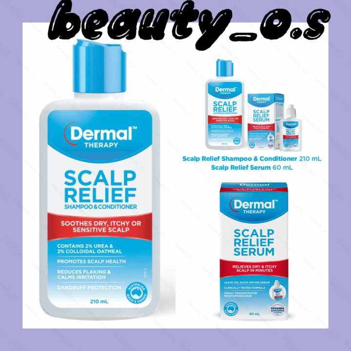 DERMAL THERAPY SCALP RELIEF SHAMPOO&CONDITIONER 210ML / SCALP RELIEF ...