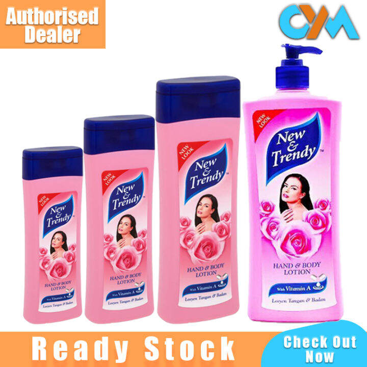 New Trendy Hand & Body Lotion Soft Smooth 600ml Kulit Lebih Lembut ...