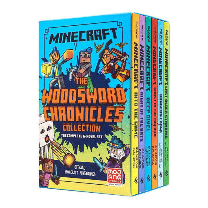 Minecraft Books Colletion Minecraft woodsword Chronicles Collection 6 ...