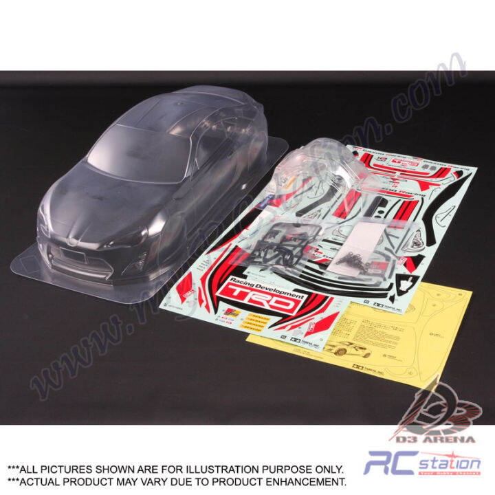 Tamiya Body Shell #51541 - Tamiya 1/10 SP.1541 GAZOO Racing TRD 86 ...