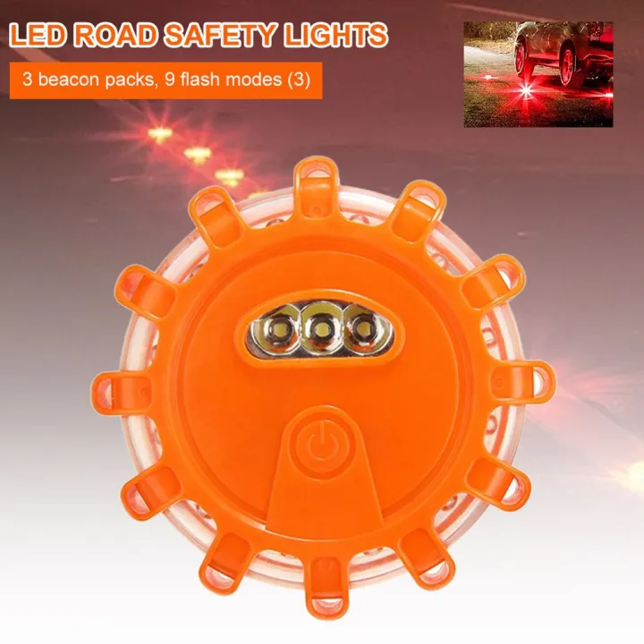 Duoji Universal Flashing Road Flares Rescue Light Flashlights Safety
