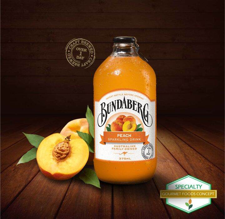 BUNDABERG PEACH 375ML x 4s | Lazada PH