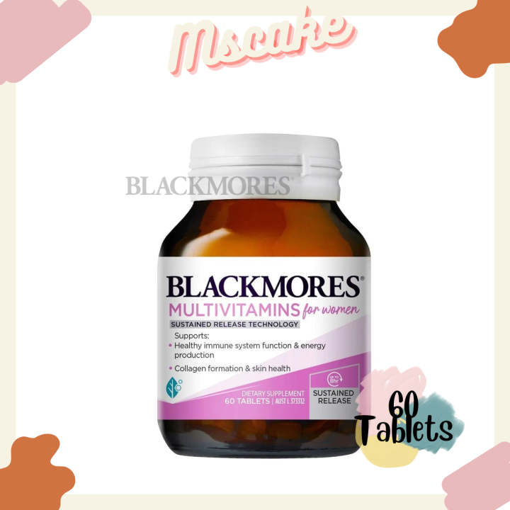 Blackmores Womens Vitality Multi 60 Tablets | Lazada