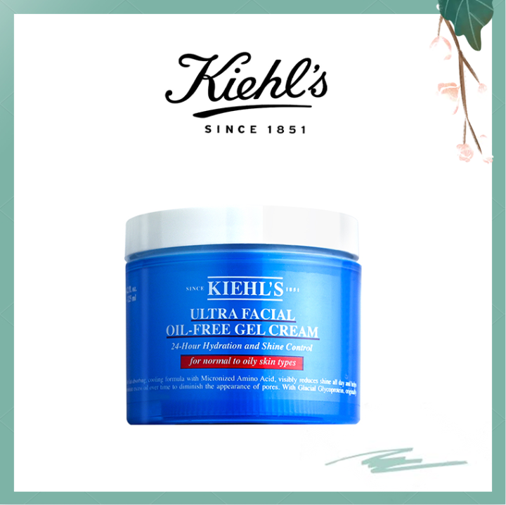 Kiehls Ultra Facial Oil Free Gel Cream Fresh Hydration For Normal To