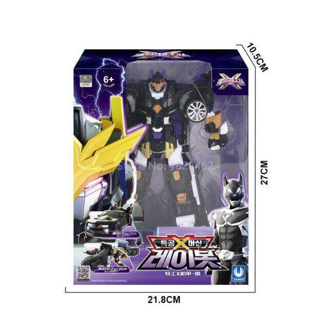 Three Modes Mini Force Transformation Mecha Robot Toys Action Figures ...