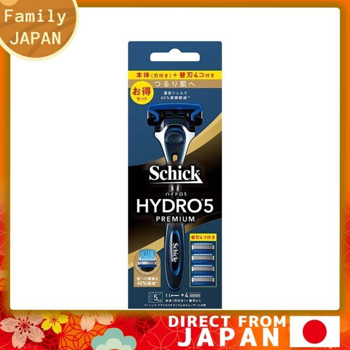 Hydro Schick (Schick) Hydro 5 Premium Smooth Skin Combo Pack (Holder ...