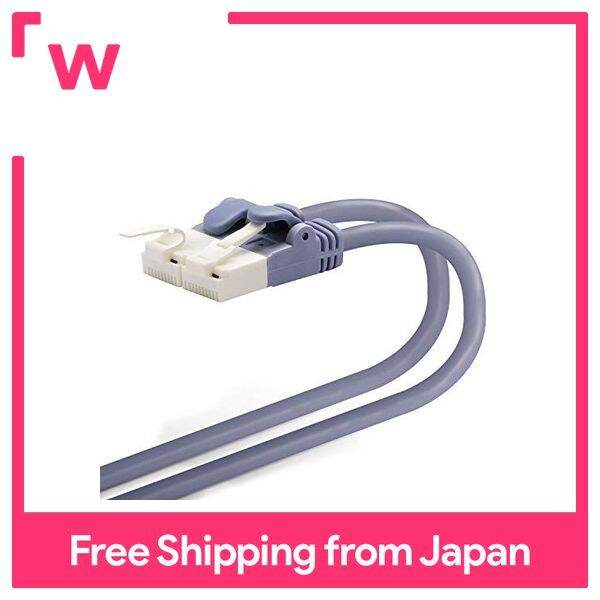 CAT5e blue LD-CTT/BU500 where ELECOM LAN cable 50m nail does not break ...