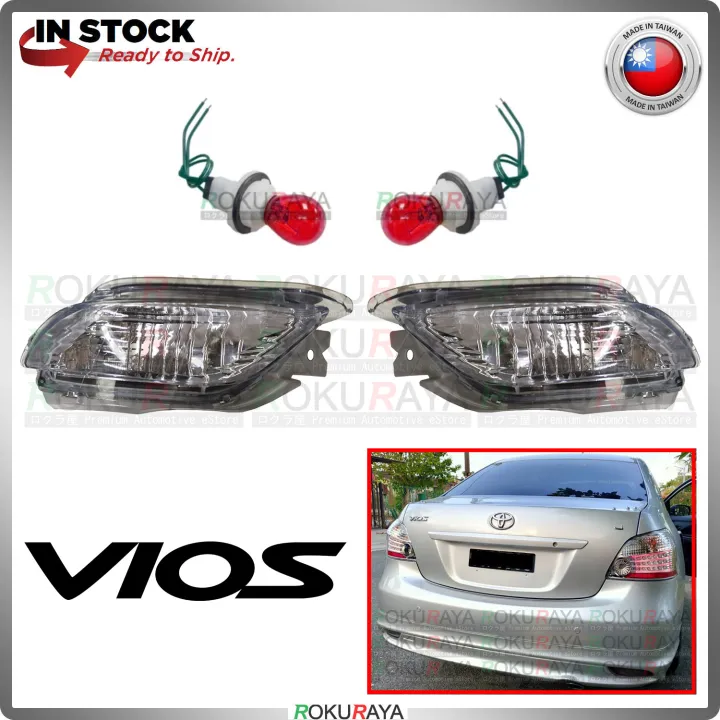 [ALBINO CRYSTAL] Toyota Vios NCP93 Dugong (2nd Gen) 2008 Red Back ...