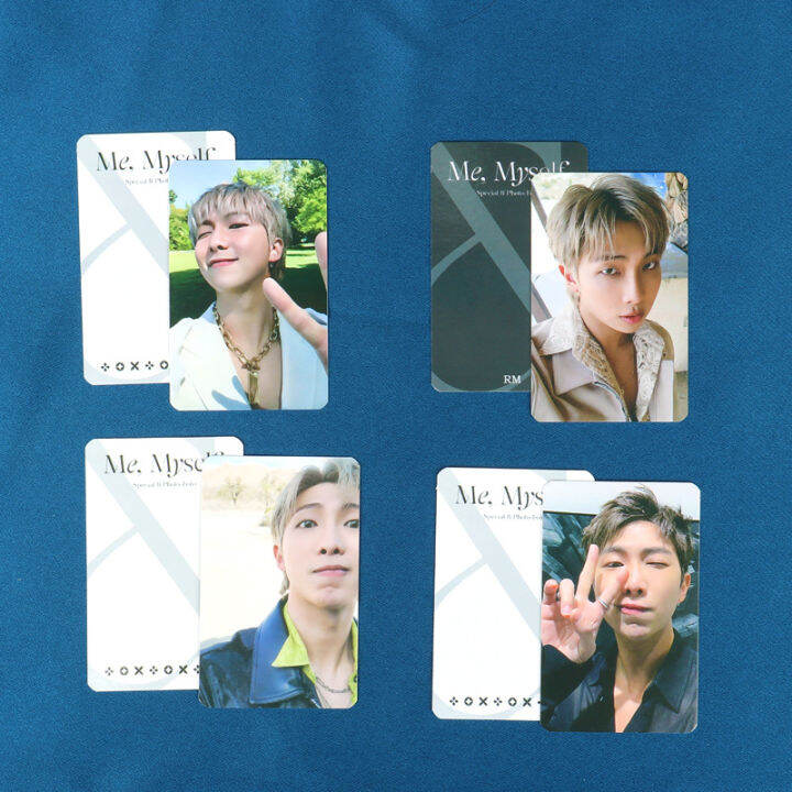 BTS RM Photocard Me Myself & RM Entirety Photo Cards 4 Per Set | Lazada