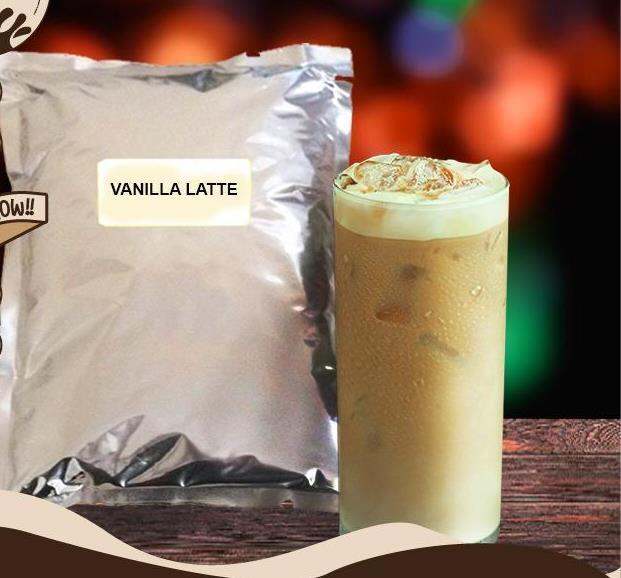 Powder Vanilla Latte sudah Mix Creamer gula / Bubuk Minuman Vanilla ...
