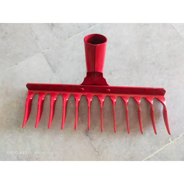 [TEBAL] Cakar Rata Merah Leper Rumput_Pencakar Rumput /Grass Raker 12 ...
