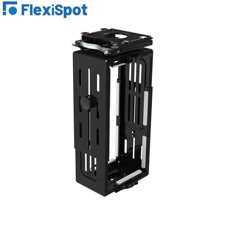 FlexiSpot CH1 CPU Holder Adjustable Computer Tower Mount 180° Swivel Heavy Duty Up To 33LBS ...