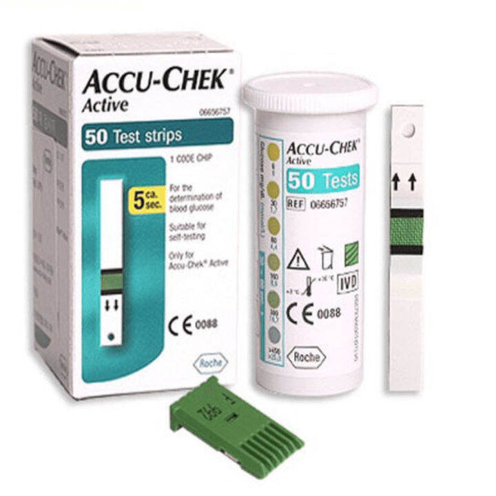 STRIP Accu Chek Active Isi 50 Strip / Accu cheCk / Accu-chek active ...