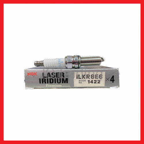 ILKR8E6 NGK Laser Iridium Spark plug for MITSUBISHI LANCER EVO X 2009 ...