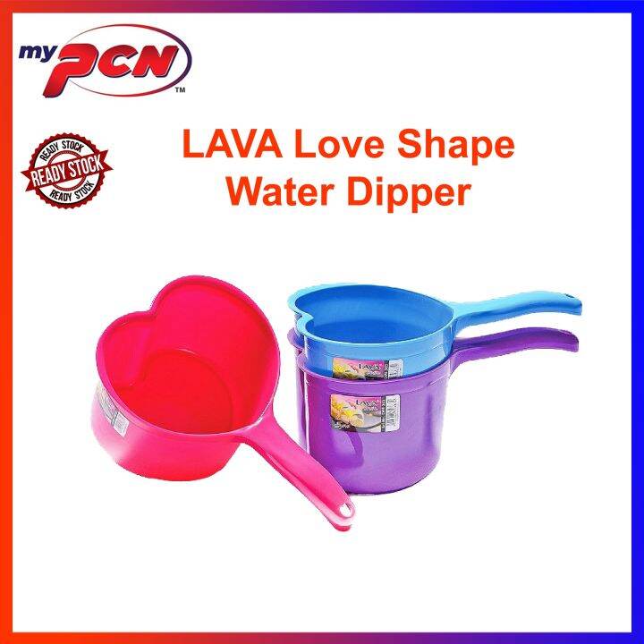 LAVA Love Shape Water Dipper / Bathroom Water Scoop / Water Ladle | Lazada