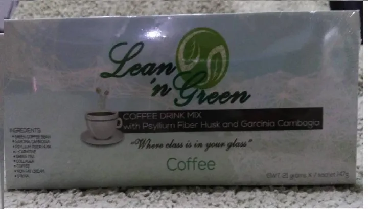 Lean N Green Slimming Coffee | Lazada PH