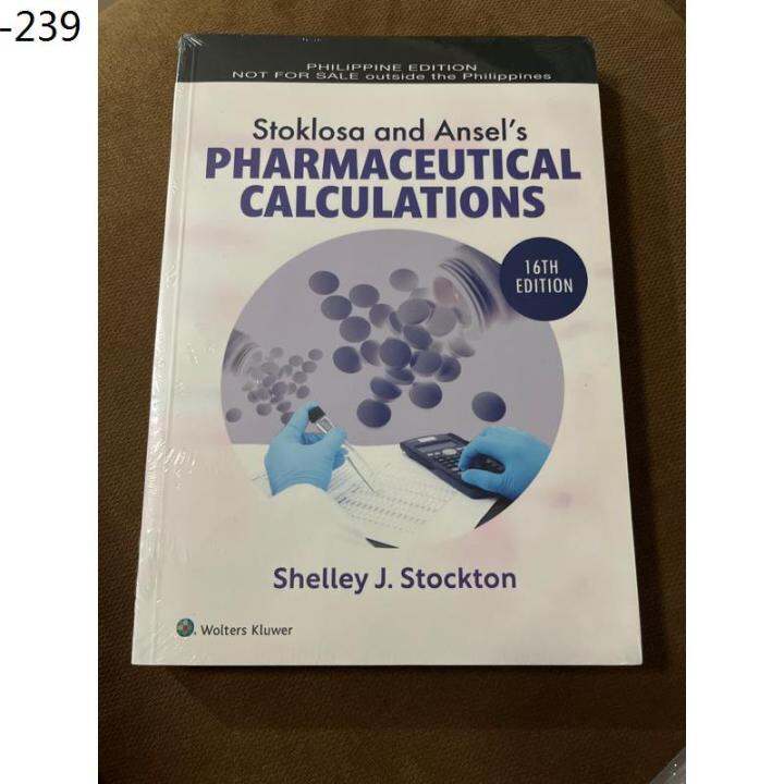 book Pharmaceutical Calculations By Stockton 16th edition | Lazada PH