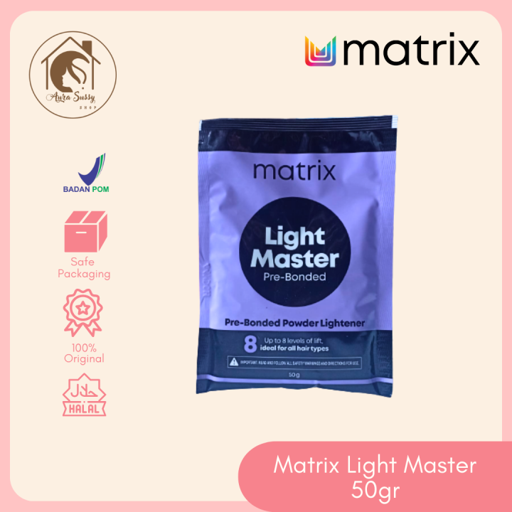ASS || Matrix Light Master Bleaching Powder 50gr - Bleaching 50gr ...