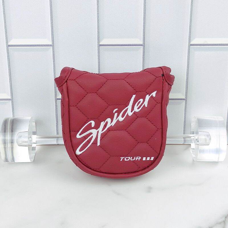 Golf putter set club set TLM red spider putter set ball head protective ...
