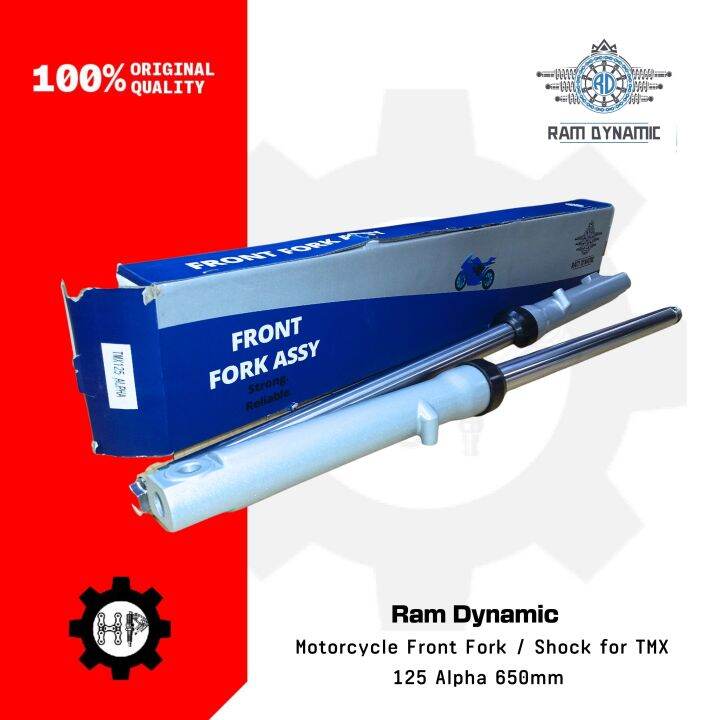 Ram Dynamic Motorcycle Front Fork / Shock for TMX 125 Alpha 650mm ...