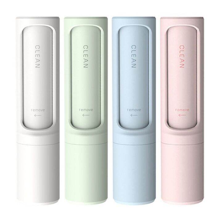 PEACHAN อุปกรณ์ติดขนสุนัขแมวที่กำจัดฝุ่นการทำความสะอาดด้วยตนเองพกพาได้แปรงขนสัตว์ขุยลูกกลิ้งแบบ ...