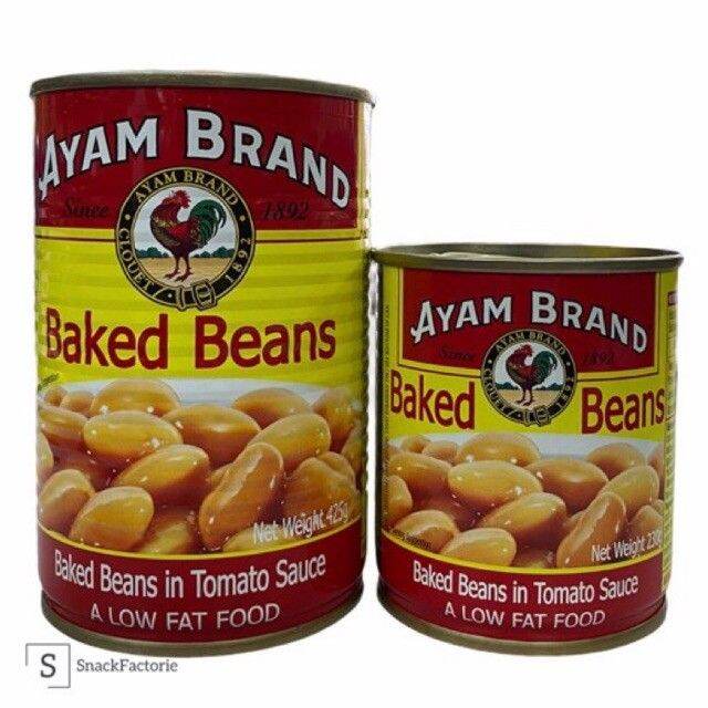 Ayam Brand Baked Beans in Tomato Sauce____425g | Lazada