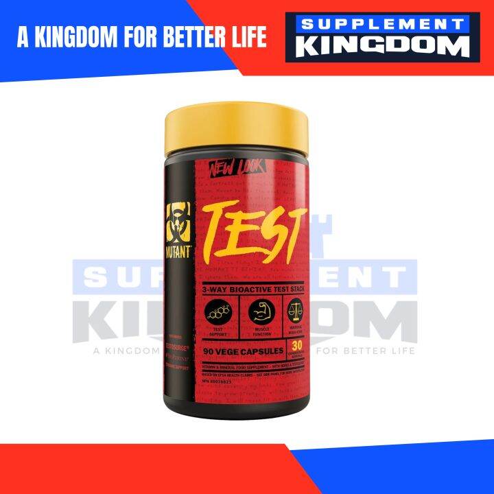 MUTANT Test Natural Testosterone Booster with a Powerful Formula ...