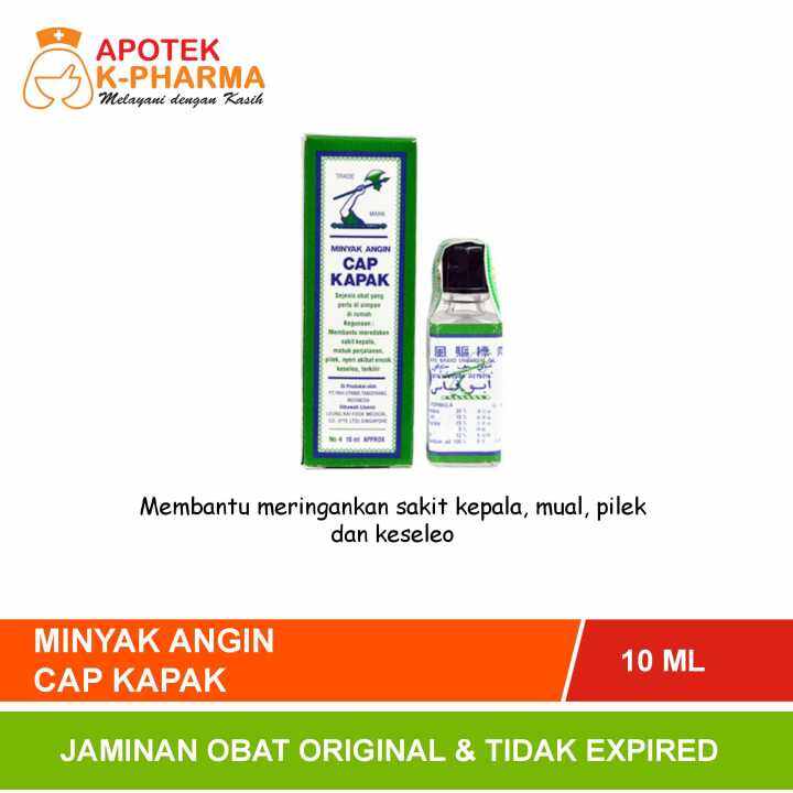 Minyak Angin Cap Kapak Isi 10 ml Original Yahi Utama | Lazada Indonesia