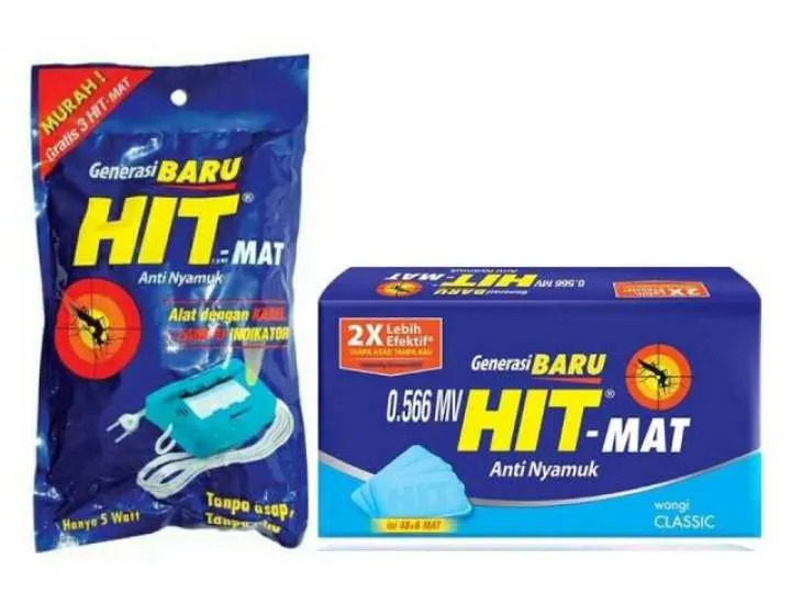 HIT MAT Alat Anti Nyamuk Elektrik 5Watt Obat Nyamuk Elektrik | Lazada ...