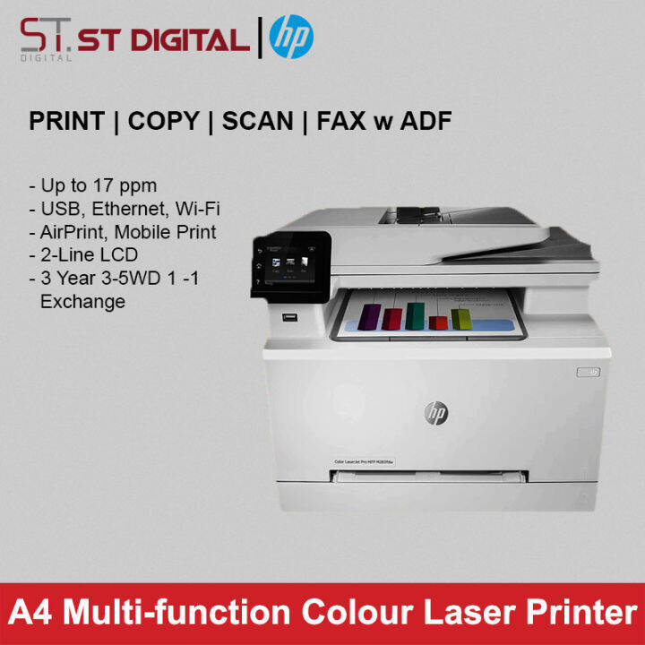 HP Colour LaserJet Pro MFP M183fw Printer Colour Printer Color Laser ...