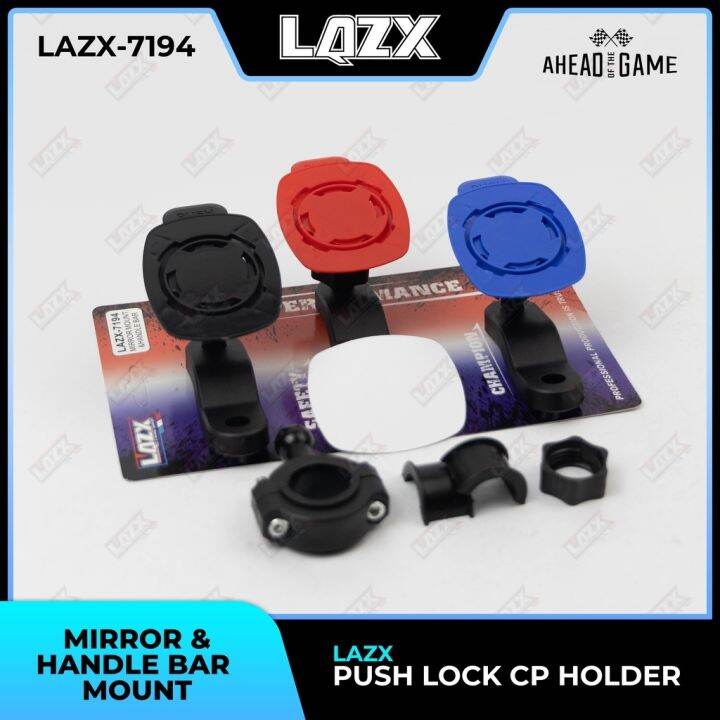 Push Lock Cellphone Holder Handle Bar Mount motor bike | Lazada PH