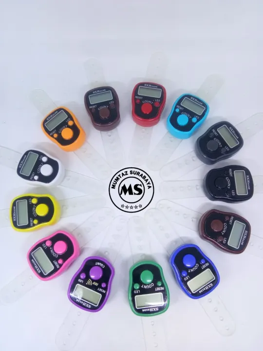 Tasbih Digital LED / Finger Counter Digital Led Besar Ada Lampu Led ...