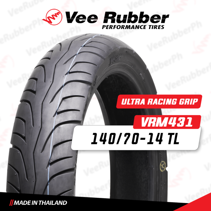140/70-14 VRM431 (TL) VEE RUBBER ULTRA RACING GRIP 140/70 - 14 Tubeless ...