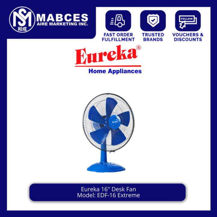 Eureka 16" Desk Fan EDF-16 Extreme | Lazada PH