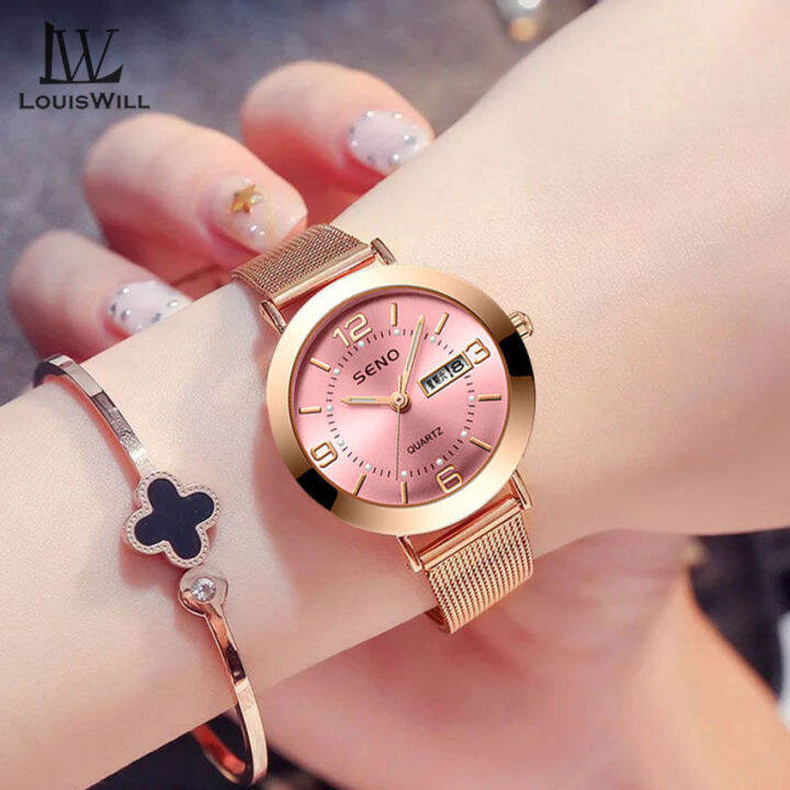 LouisWill watch for women Women Watches Fashion Watches Casuals Quartz ...