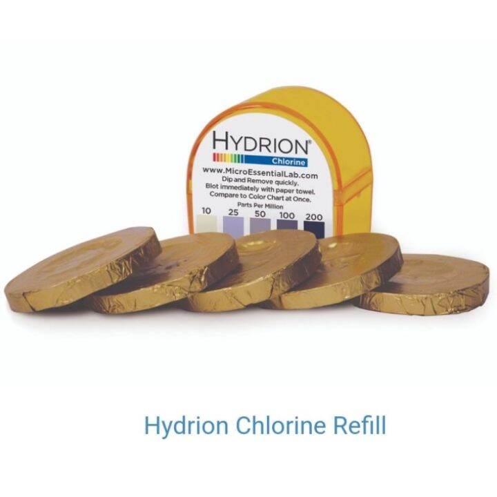 Hydrion Chlorine Test Strip Refill (Available Onhand Stock) | Lazada PH