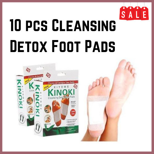 Original 10 PCS Kinoki Cleansing Detox Foot Patches | Lazada PH