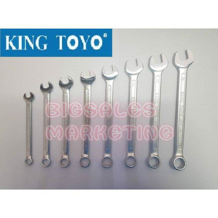 KING TOYO Common Ring Combination Spanner Wrench / Sepana | Lazada