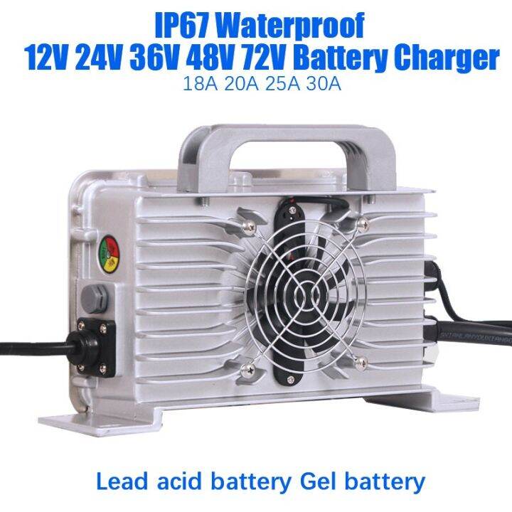 IP67กันน้ำที่ชาร์จ30A ใน35A 48V 36V 25A 24V 84V 20A 96V 20A 20A 60V 25A 72V 30A อุปกรณ์ชาร์จ ...